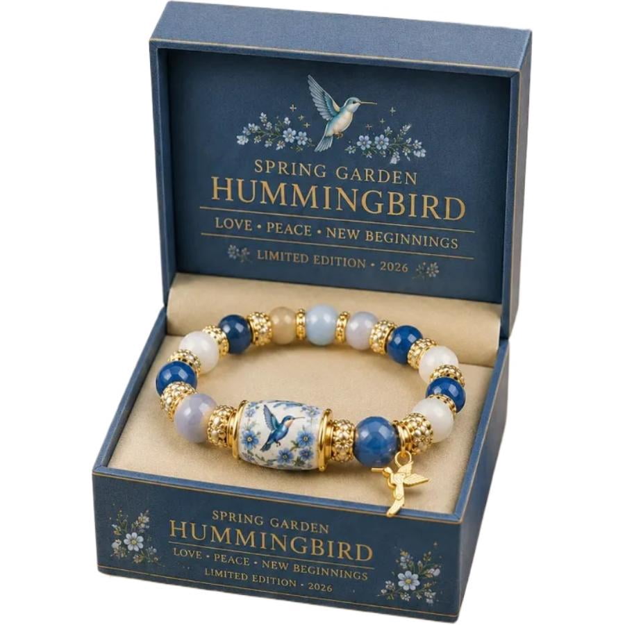 2026 Limited Edition Hummingbird Blessings Bracelet, Bluebird Butterfly ...