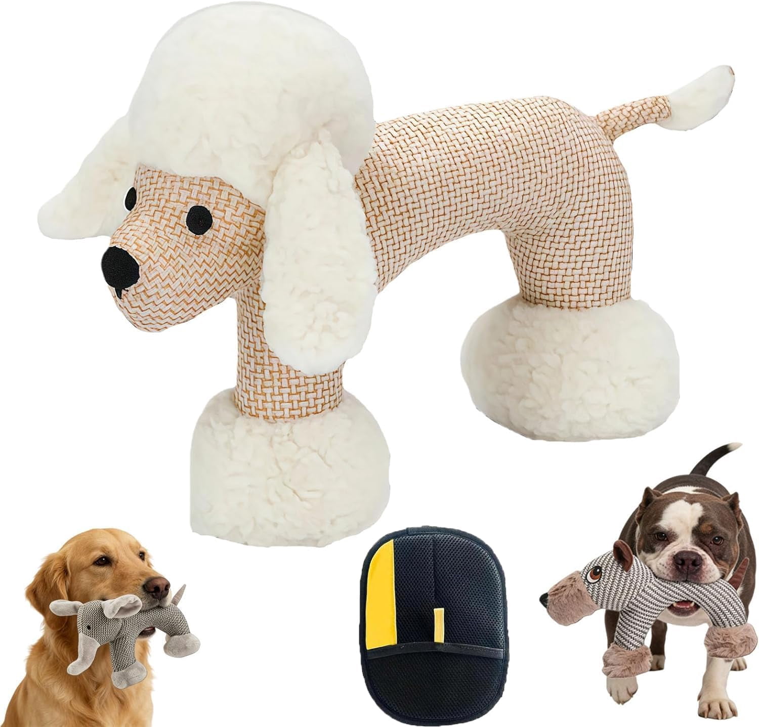 2026 Linen Safari Companions, Squeaky Dog Chew Animals, Strudy Linen ...