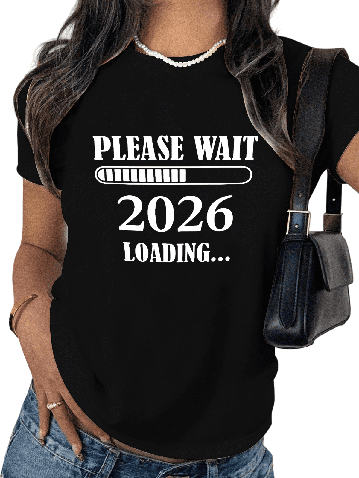 "2026 Loading" Internet Culture Graphic Tee T-Shirt Print Top ...