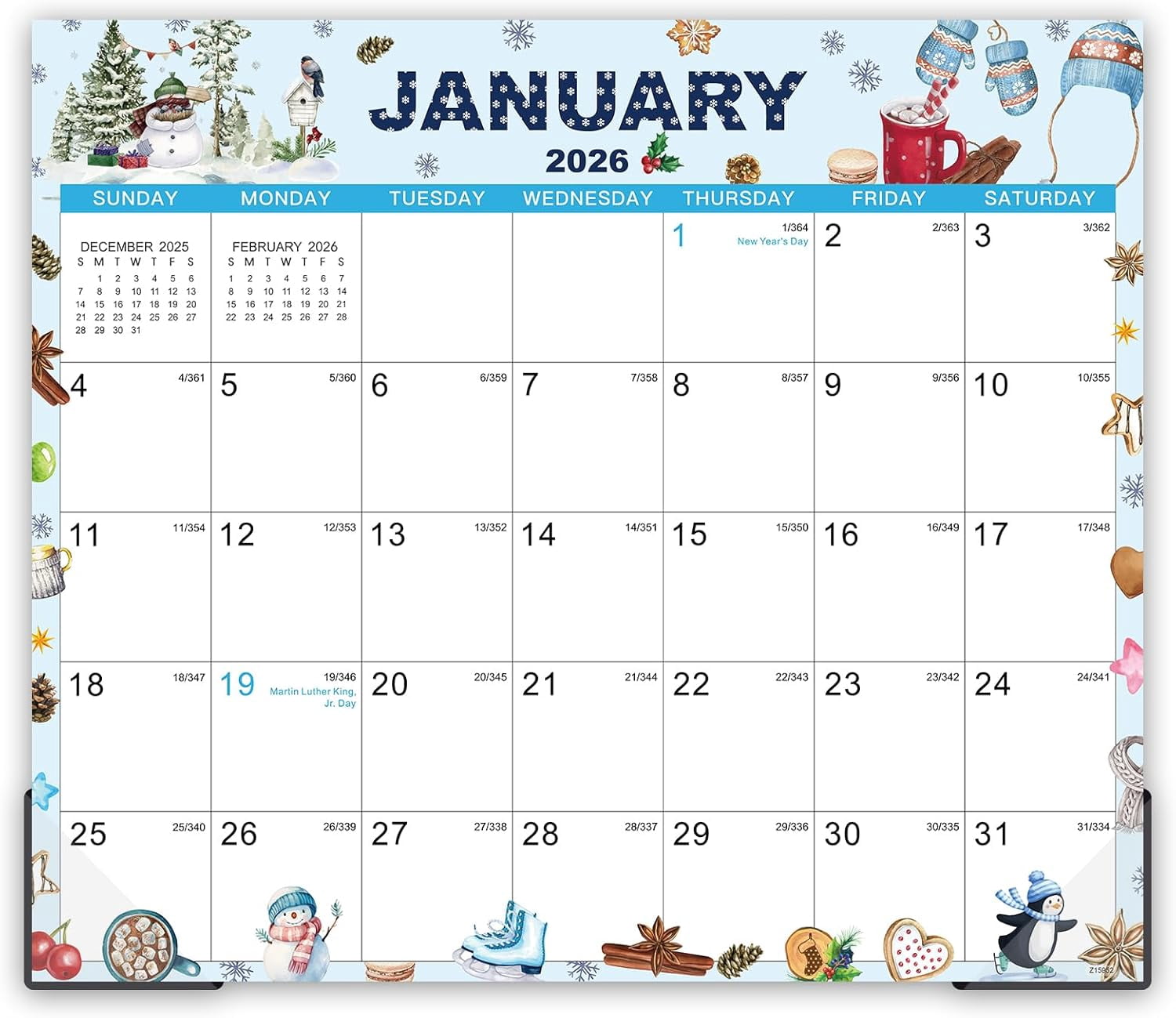 2026 Magnetic Calendar - Magnetic Fridge Calendar 2026, JAN 2026- DEC ...