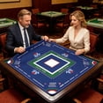 2026 Mahjong Mat for Table 31.5” x 31.”, 3mm Thick Waterproof Rubber ...