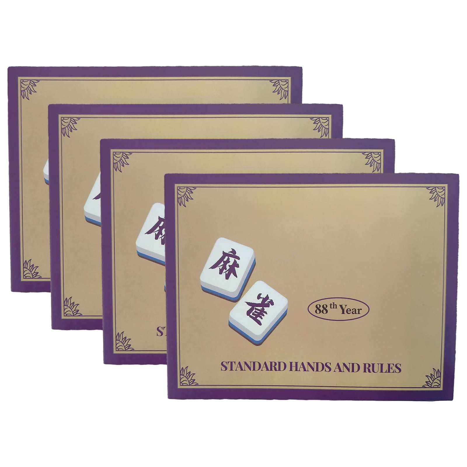 2026 Mahjong Scorecard Features Large Font Printing For Clear Viewing A ...