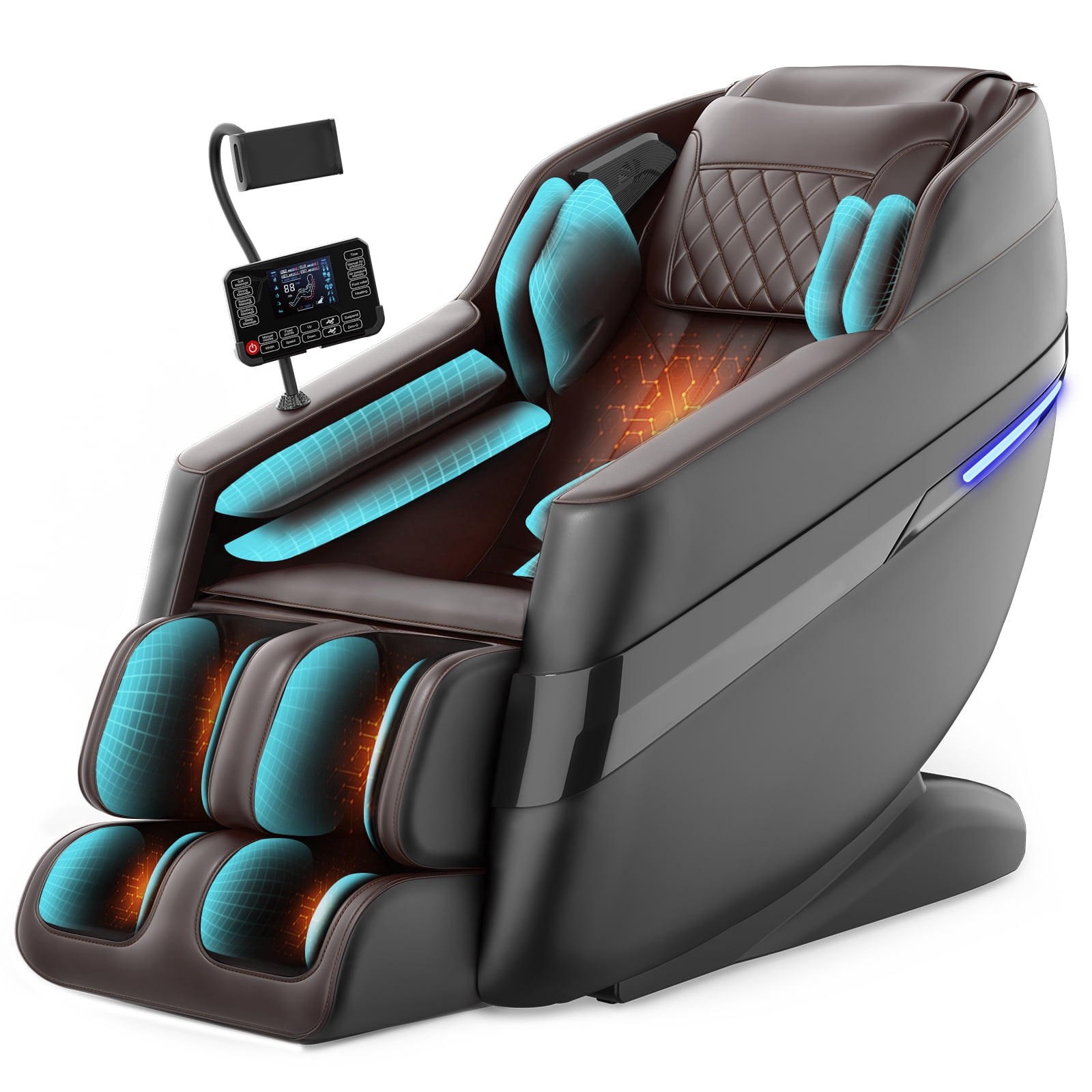 2026 Massage Chair Full Body, 3D SL-Track Zero Gravity with AI Body ...