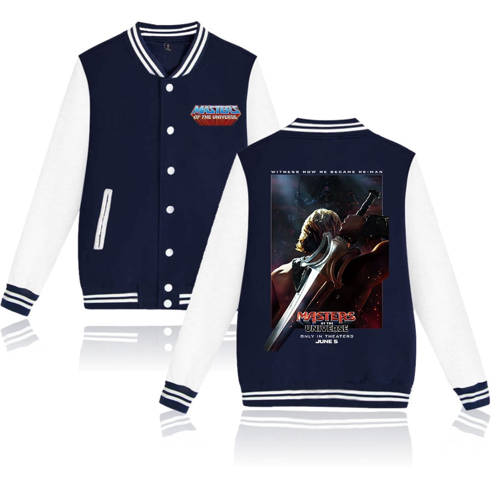 2026 Masters of The Universe Movie Merch Print Baseball Jacket - Unisex ...