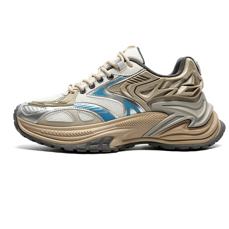 2026 Men'S Tech Style Sneakers with Thick Soles for Height Enhancement ...