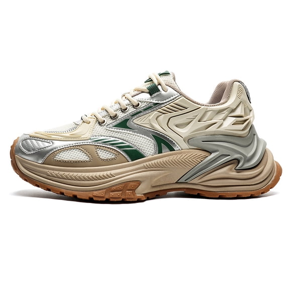 2026 Men'S Tech Style Sneakers with Thick Soles for Height Enhancement ...
