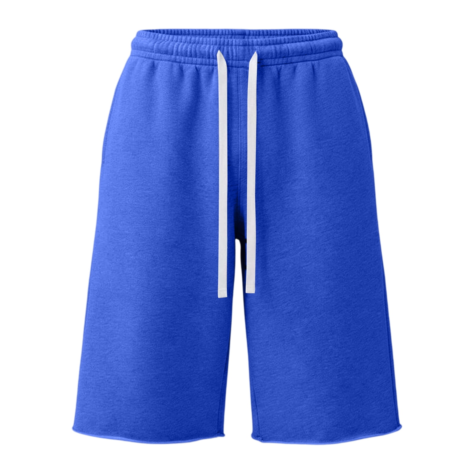 2026 Men's Baggy Sweat Shorts Lightweight Under Knee Casual Drawstring ...