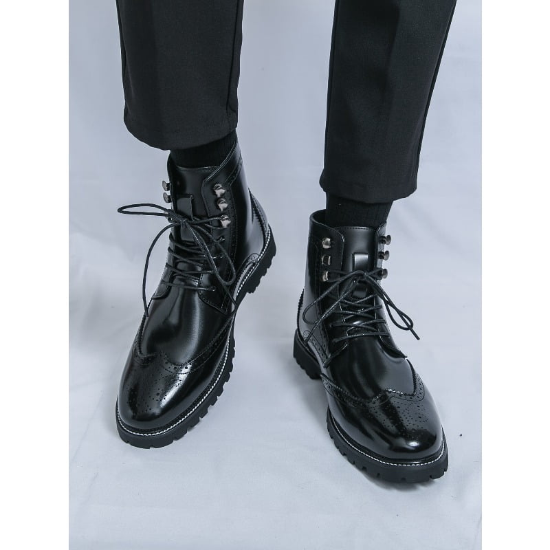 2026 Men's High-Top Desert Boots, Soft Sole Comfortable Ankle Casual ...