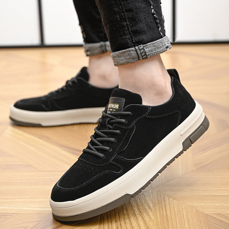 2026 Men's Retro Fashion Sneakers, Classic Low-Top Skate Shoes with ...