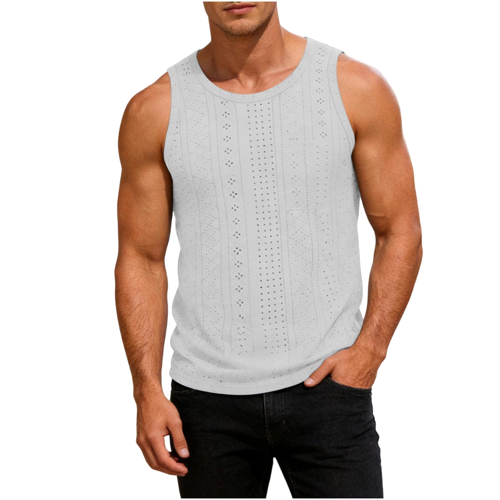 2026 Men's Tank Tops Quick Dry Sleeveless Workout Muscle Shirt Athletic ...