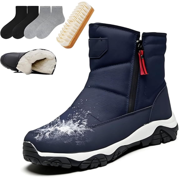 2026 Men’s Waterproof Orthotic Winter Work Boots, Extreme Cold ...