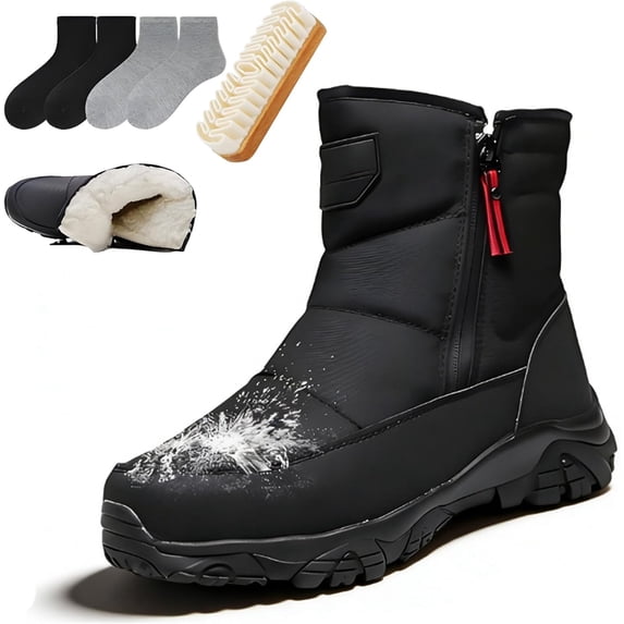 2026 Men’s Waterproof Orthotic Winter Work Boots, Extreme Cold ...