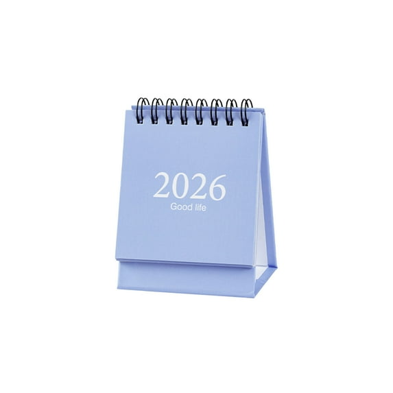 2026 Mini Desk Calendar Flip Monthly Memo Notes Simple Style Calendar 3 ...
