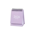 2026 Mini Desk Calendar Flip Monthly Memo Notes Simple Style Calendar 3 ...