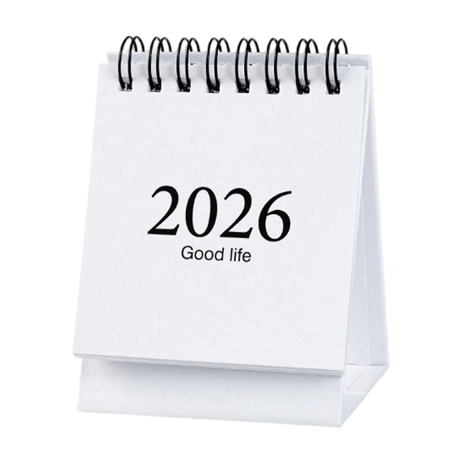 2026 Mini Desk Calendar Morandi Style Desktop Organizer English Version ...