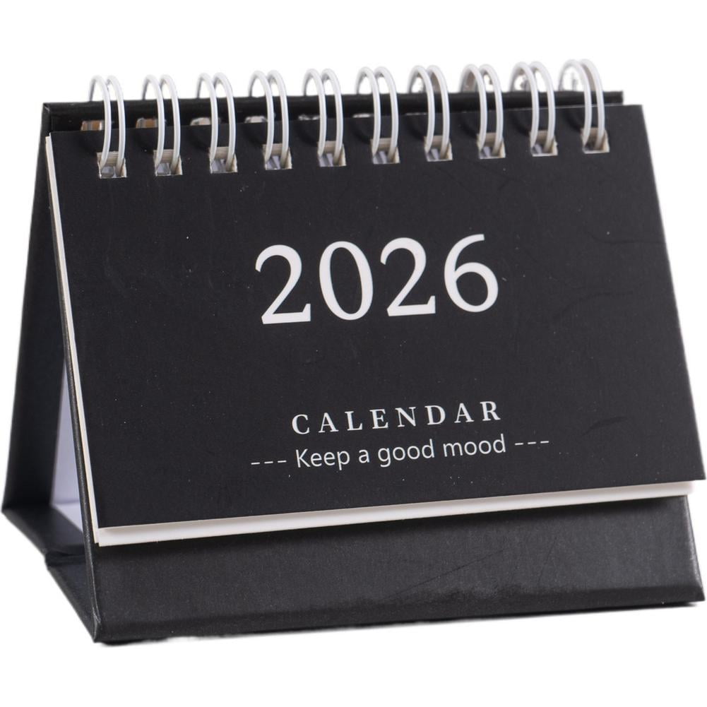 2026 Mini Desk Calendar – Multifunctional Paper Desktop Planner with ...
