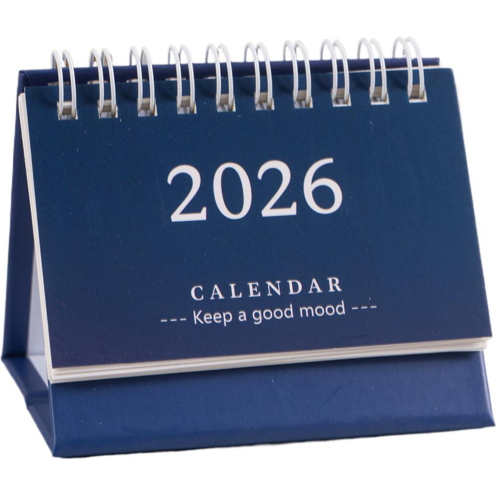 2026 Mini Desk Calendar – Multifunctional Simple Desktop Planner for ...