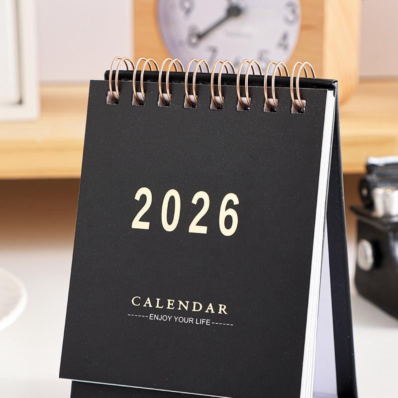 2026 Mini Desktop Calendar, Morandi Color Simple Memo Calendar Pad ...