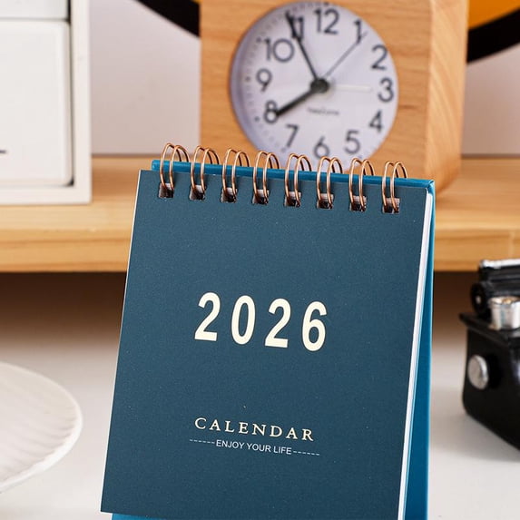 2026 Mini Desktop Calendar, Morandi Color Simple Memo Calendar Pad ...