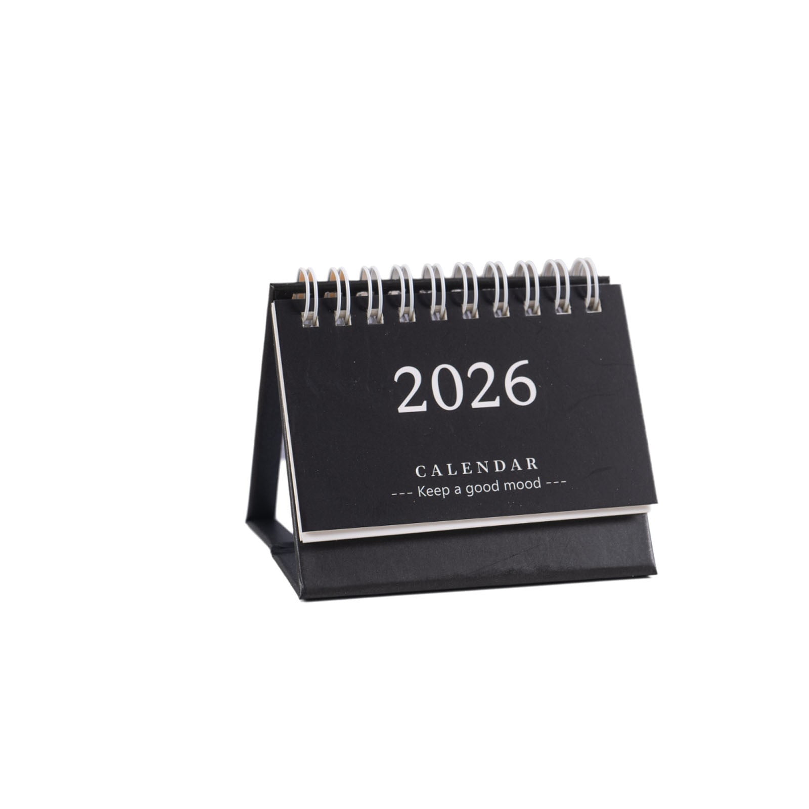 2026 Mini Desktop Calendar with Notepad, Vertical Flip Design for Long ...