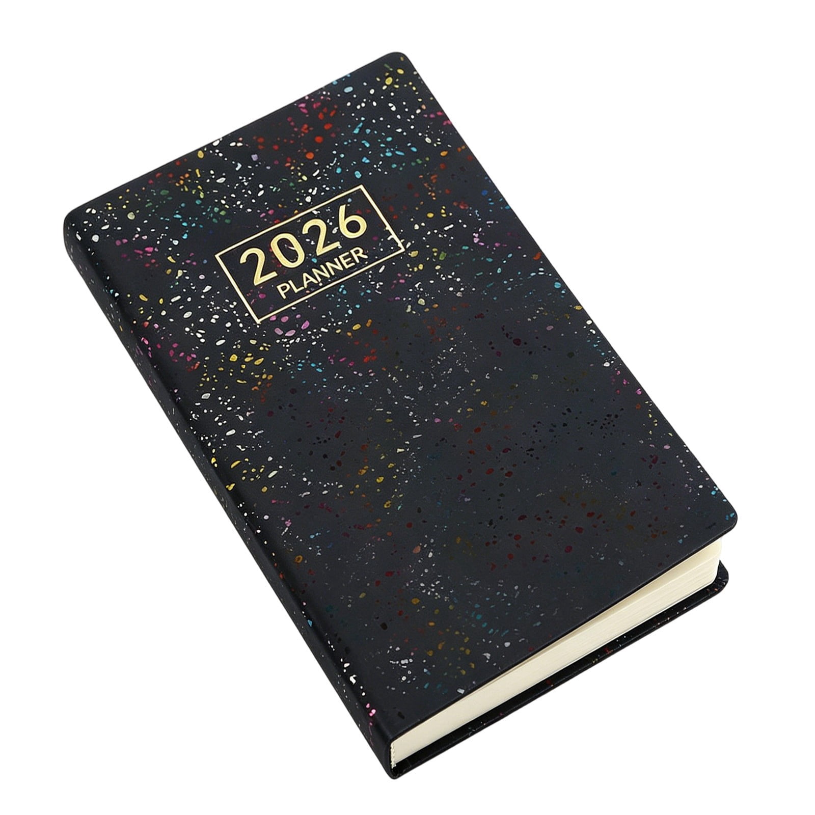 2026 Mini Pocket Planner Calendar for Purse, PU Leather Dated Planner ...