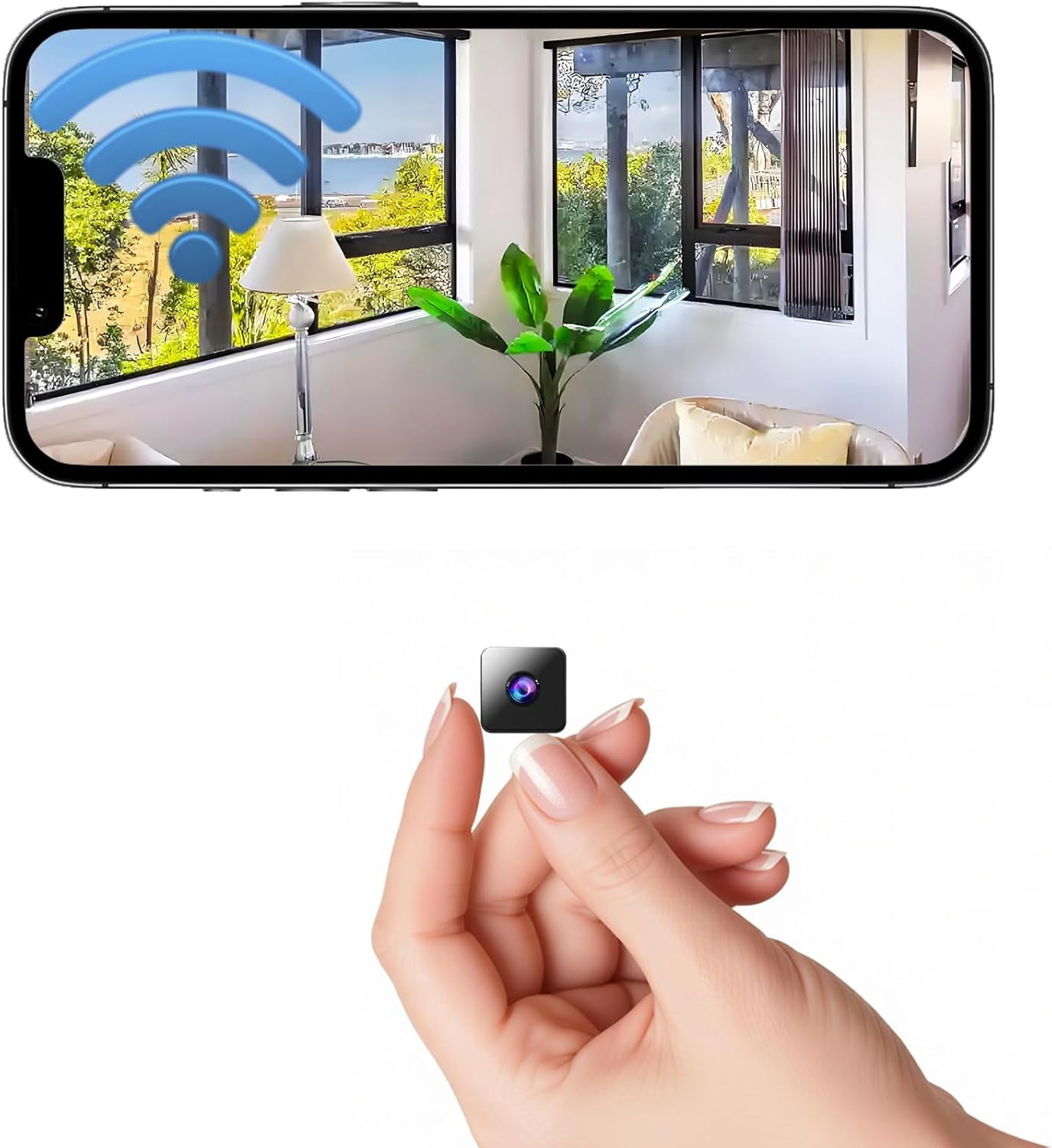 2026 Mini Security Wireless Camera 1080P HD Small Magnetic Home WiFi ...