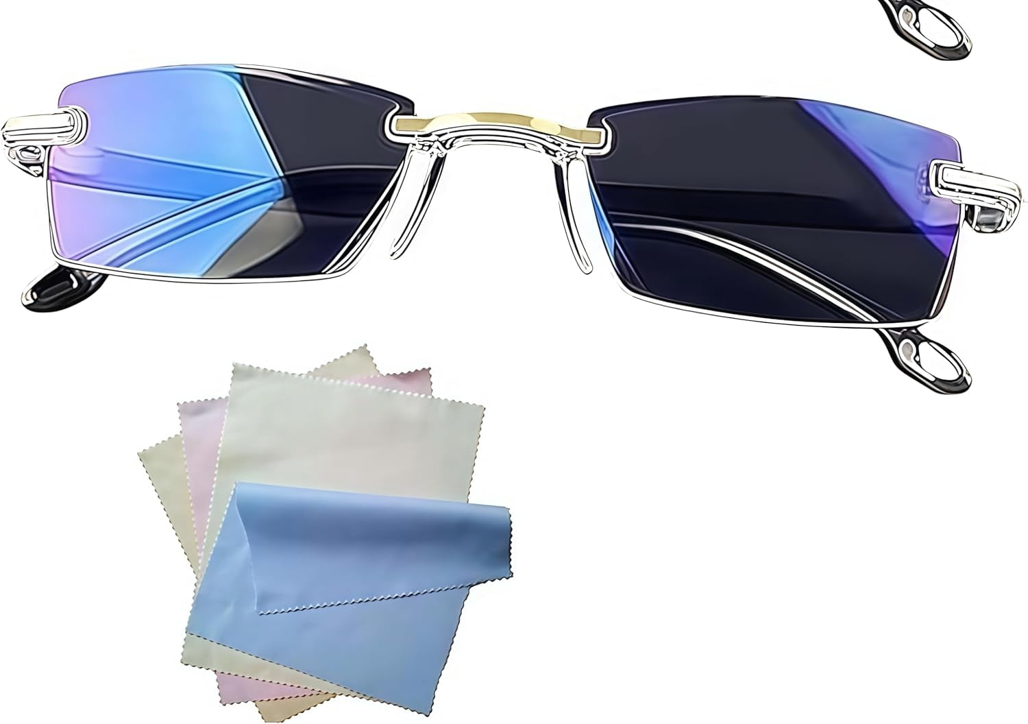 2026 Model Clarity Blue Auto Focus Glasses Self Adjusting Women Clarity ...