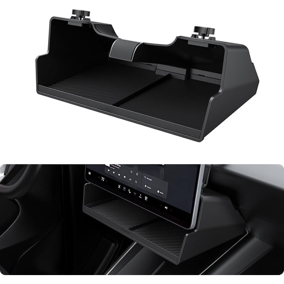 2026 Model Y Model 3 Under Screen Storage Box [ Secure] Center Console ...