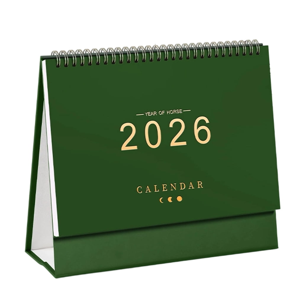 2026 Desktop Calendar Daily Home Desk Planner Flip Standing Desk ...