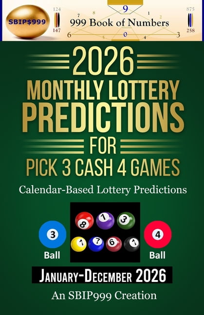 2026 Monthly Lottery Predictions for Pick 3 Cash 4 Games: Calendar ...