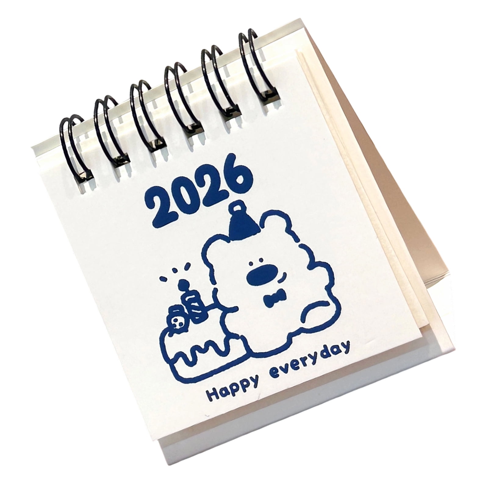 2026 Monthly Planner Desk Calendar With Cartoon Horse Theme Light ...