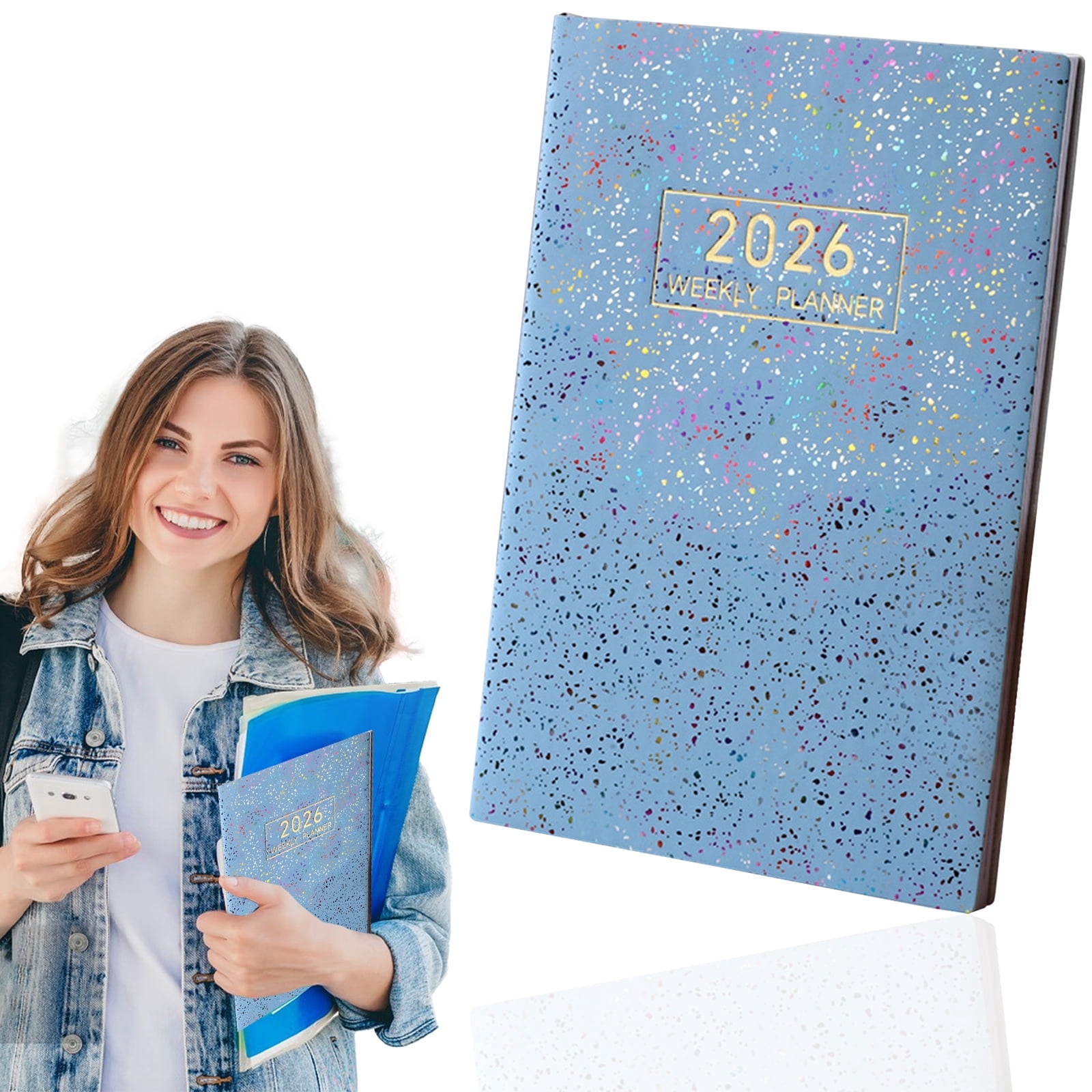 2026 Monthly Weekly Planner, 5.7'' x 8'' Pocket Daily Planner with ...