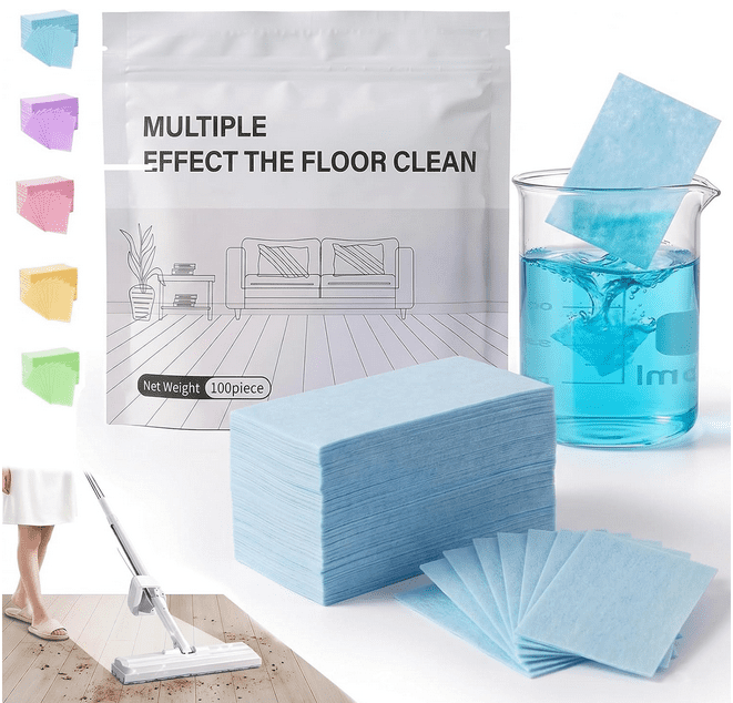 2026 Multi‑Effect Floor Cleaning Sheets, Dissolvable Mop Refills ...