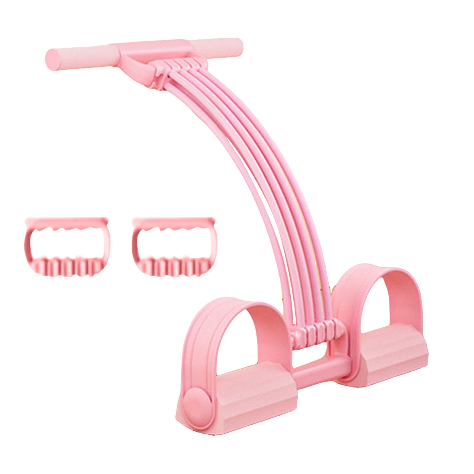 2026 Multifunction Fitness Pedal Resistance Bands, Soft Handle Latex ...