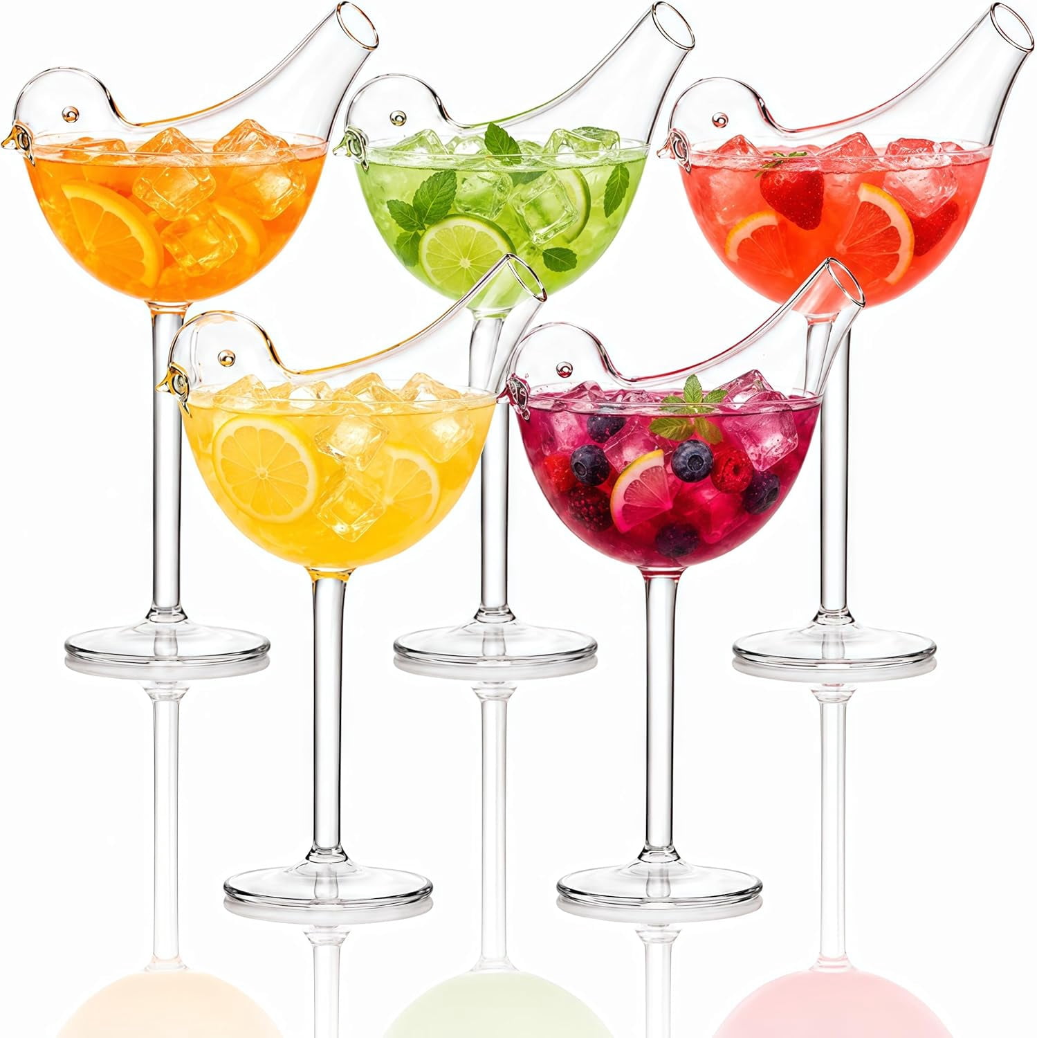 2026 NEW Bird Bam Glasses, 160ml/5.4 Oz Bird Bam Cheers Glasses, Unique ...