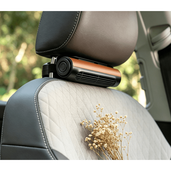 2026 NEW Car Seat Fan, Invisible Car Headrest Cooling Fan, USB Backseat ...