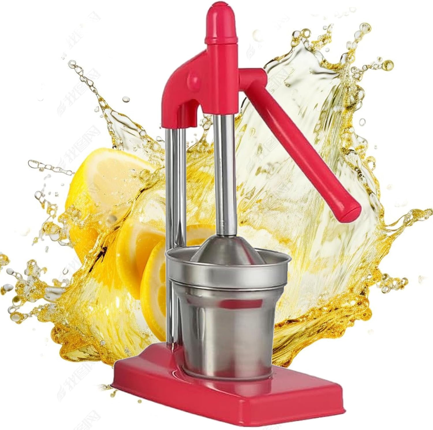 2026 NEW Cast Iron Juicer Hand Press - Stainless Steel Lemon Squeezer ...