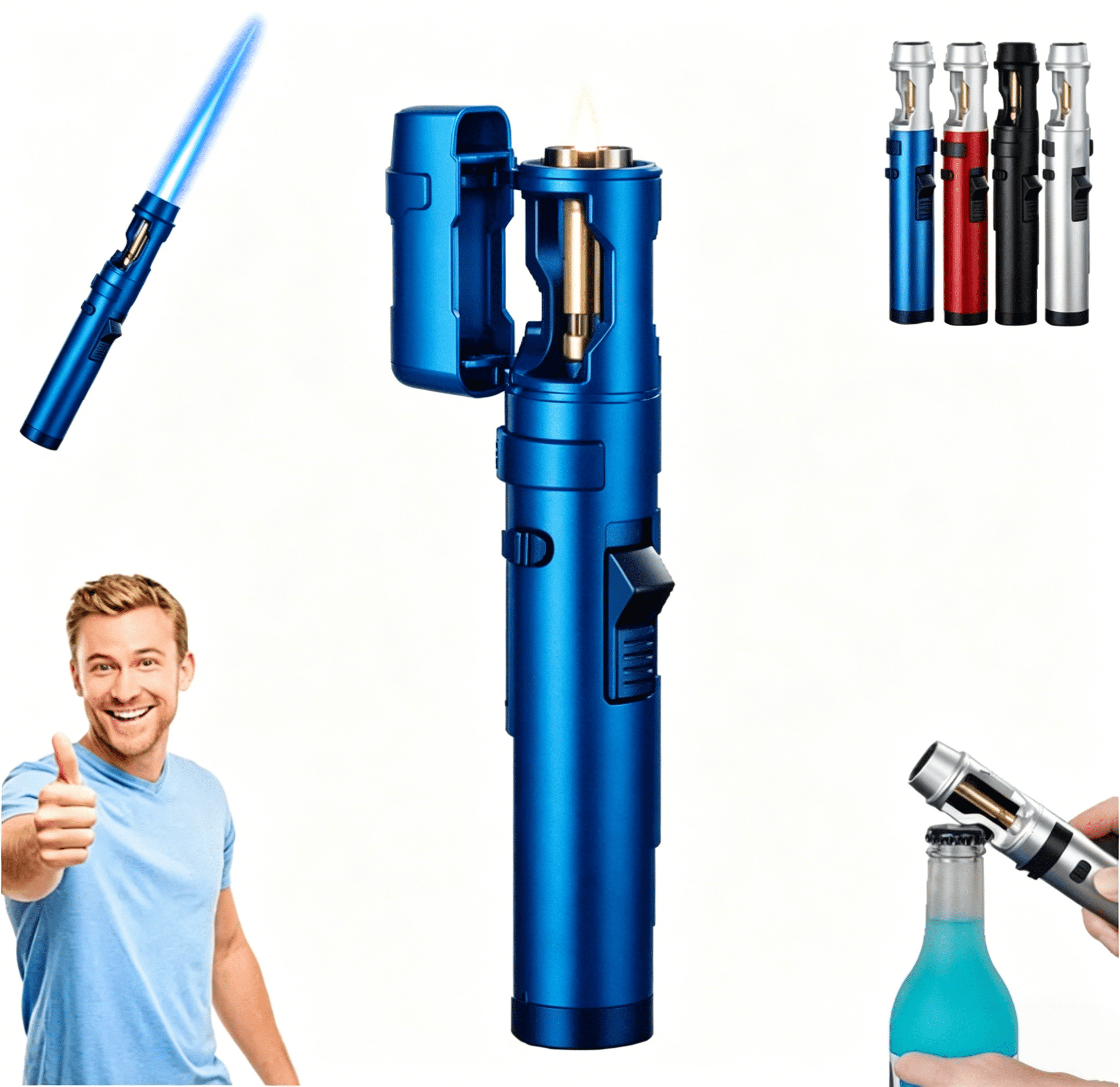 2026 NEW Lux-Blaze Lighter, Lux-blaze Plasma Lighter, Adjustable ...