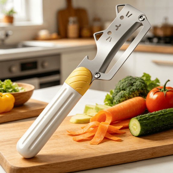 2026 NEW Stainless Steel Vegetable Peeler Multifunctional 2-in-1 with ...
