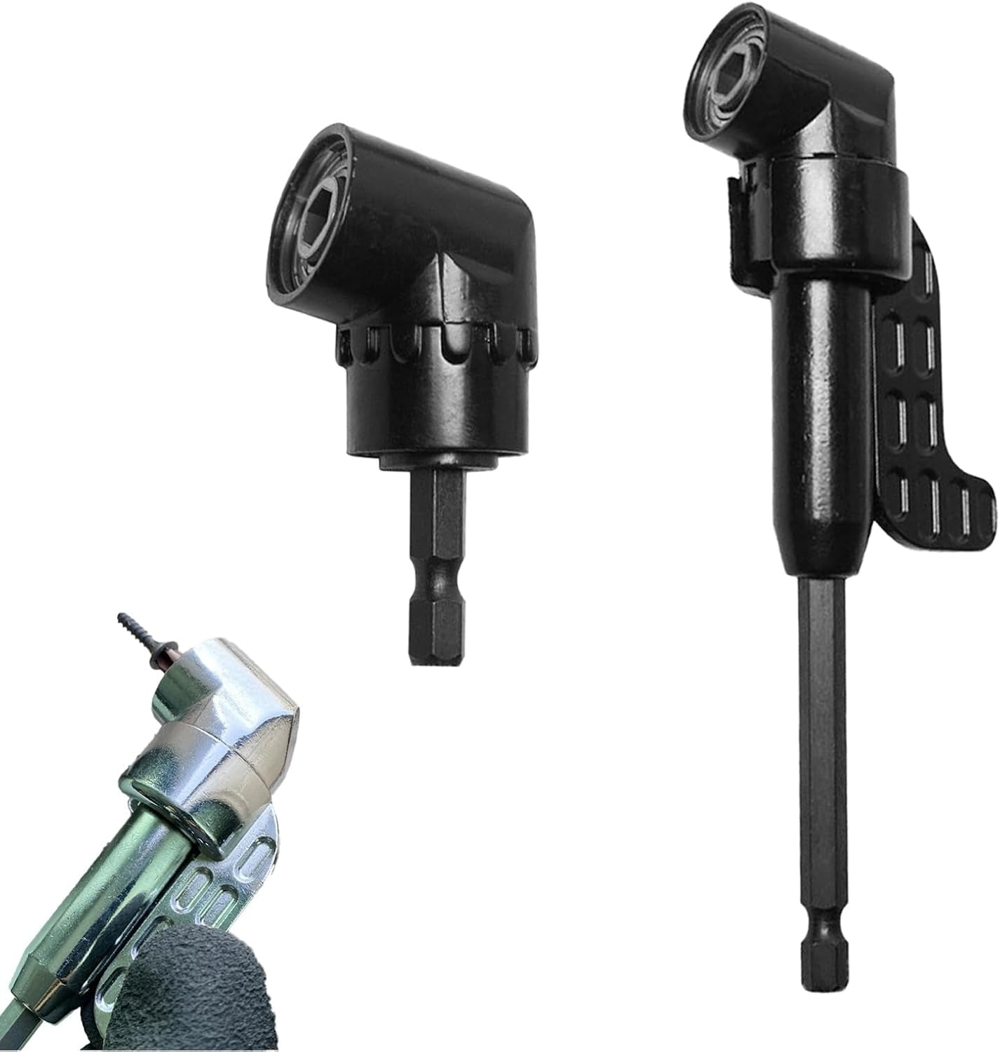 2026 New 105 Degree Right Angle Drill Adapter, Low-Profile Compact ...