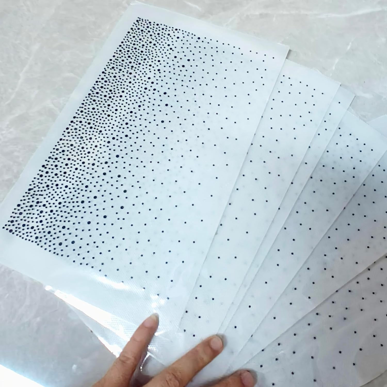 2026 New 12 Sheets Black Gradient Hotfix Rhinestone Sheets, Flat Round ...