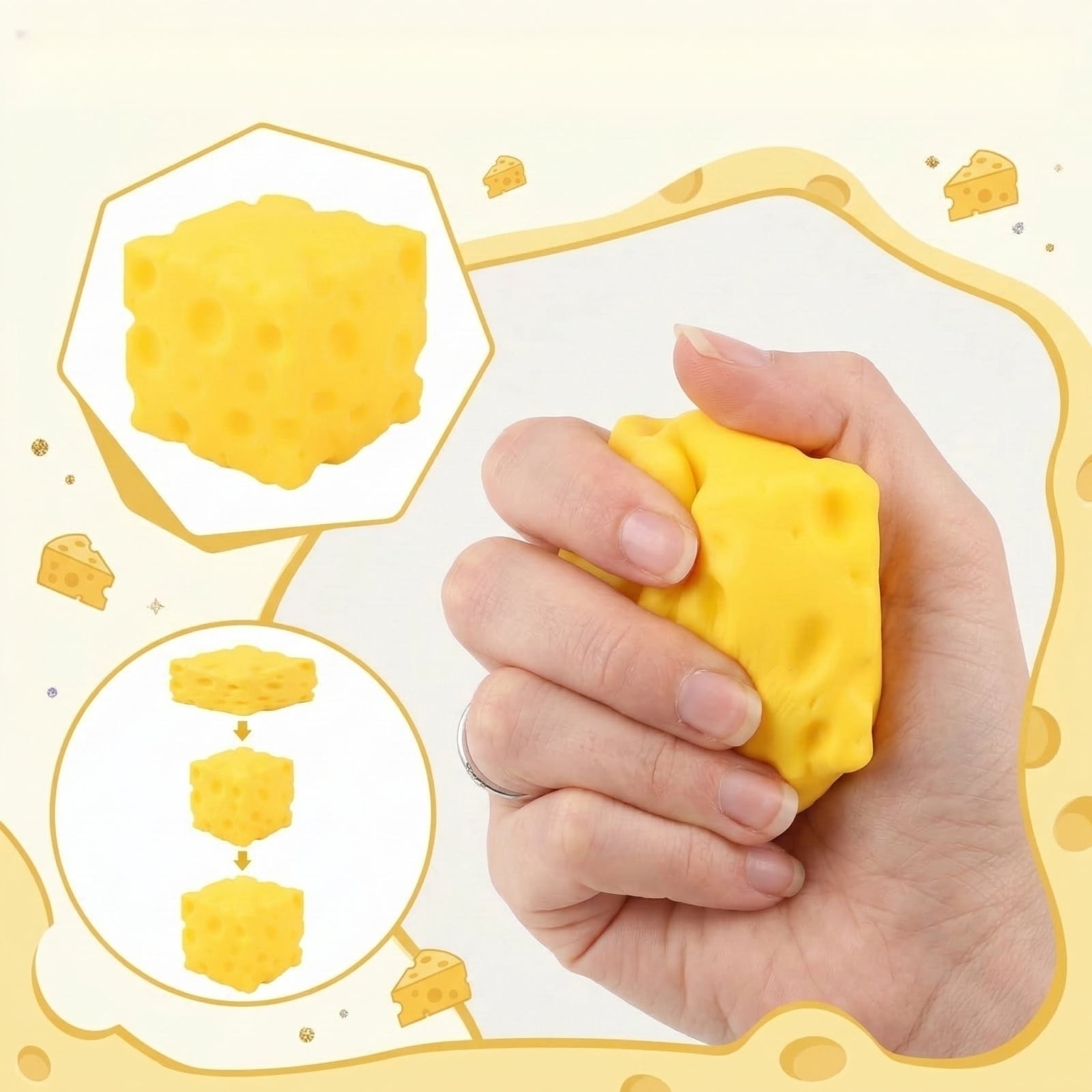2026 New 12cm Large Squishy, Jumbo Slow Rising Sensory Fidget, Extra ...
