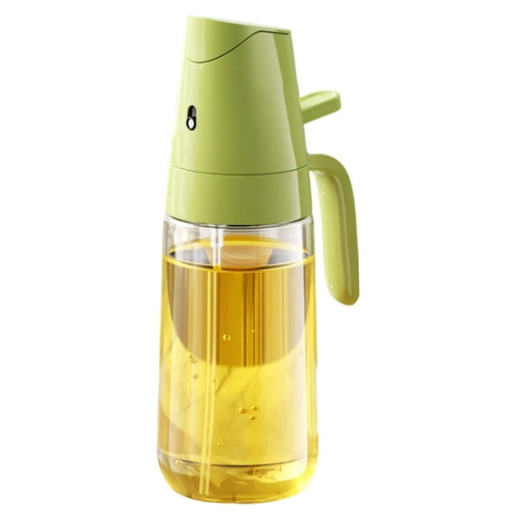 2026 New 2 in 1 Glass Oil Sprayer & Dispenser, Olive Oil Dispenser ...