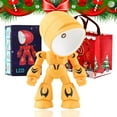 2026 New 2 in 1 Mini Creative Robot Table Lamp - LED Cartoon Cute Robot ...
