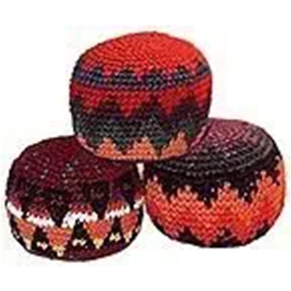 2026 New 3/6/12/24PCS Knitted Footbags, Crochet Kick Bags for Adults ...