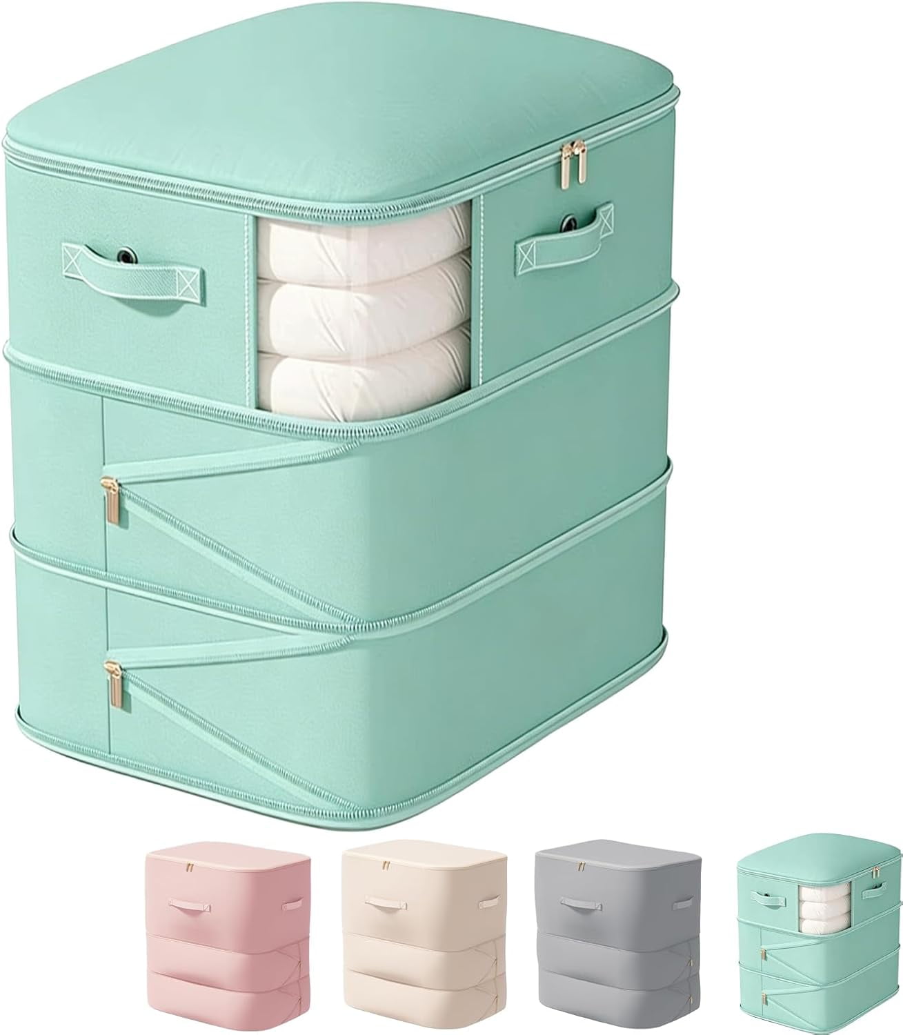 2026 New 3-Layer Ultra Space Saving Self Compression Organizer, Heavy ...