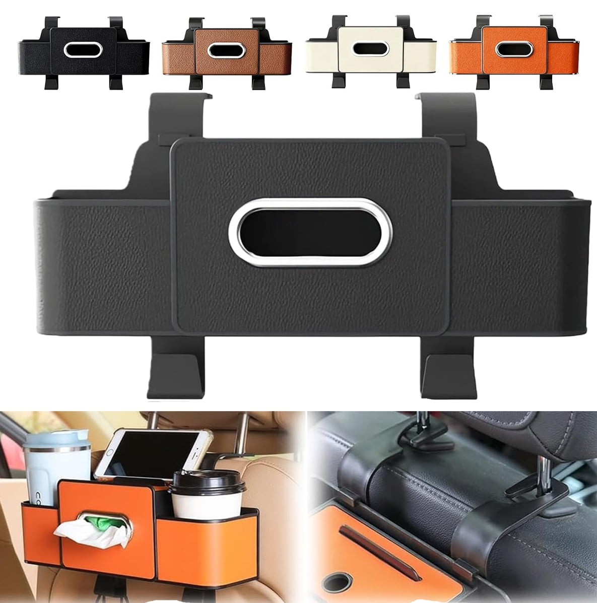2026 New 3-in-1 Car Backseat Organizer,Multifunctional Car Seat Back ...
