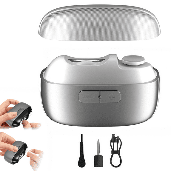 2026 New 3-in-1 Electric Nail Clipper with Polishing, 2 Speeds ...