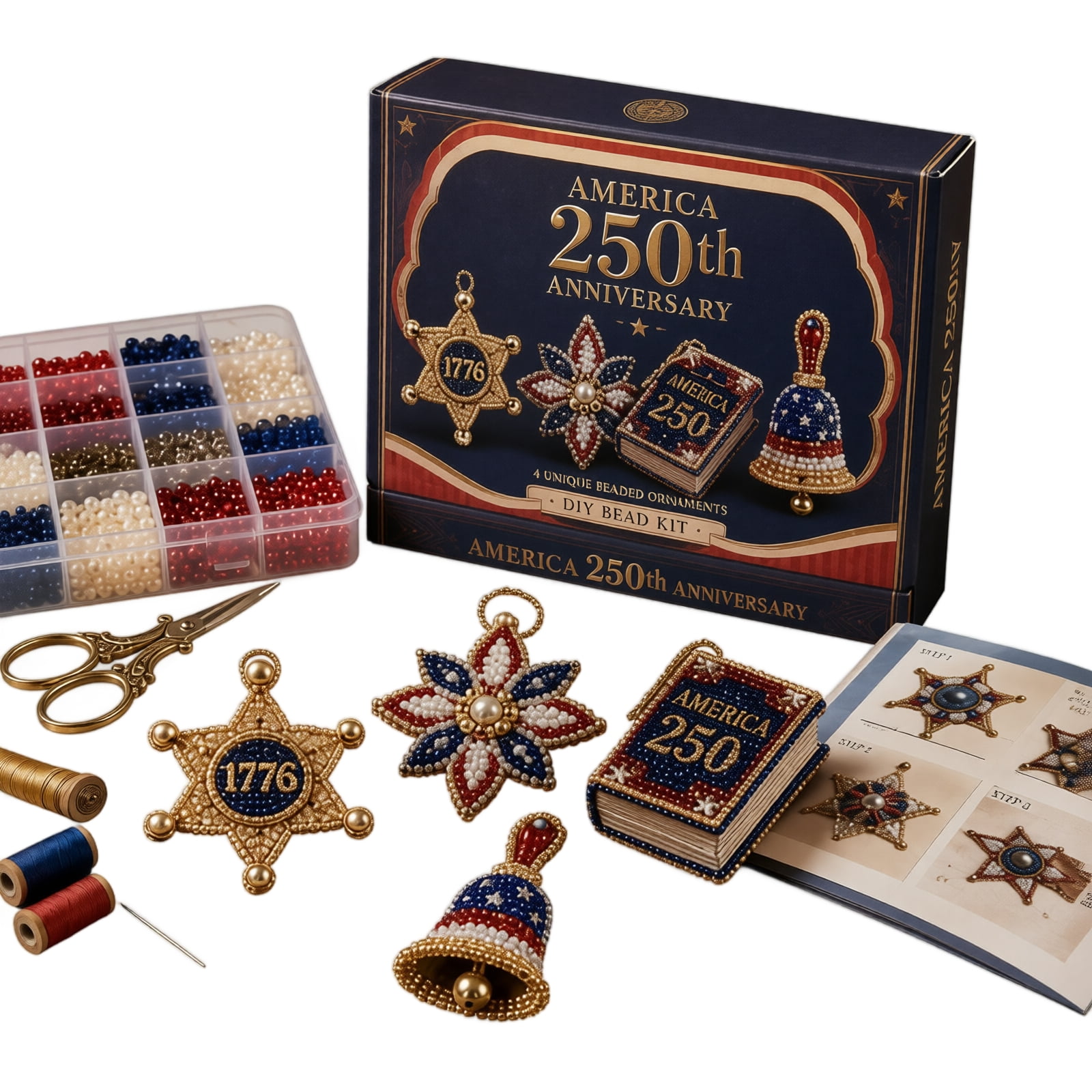 2026 New 3D Beaded DIY Kit, Relaxing Leisure Hobby Kit, Stylish ...