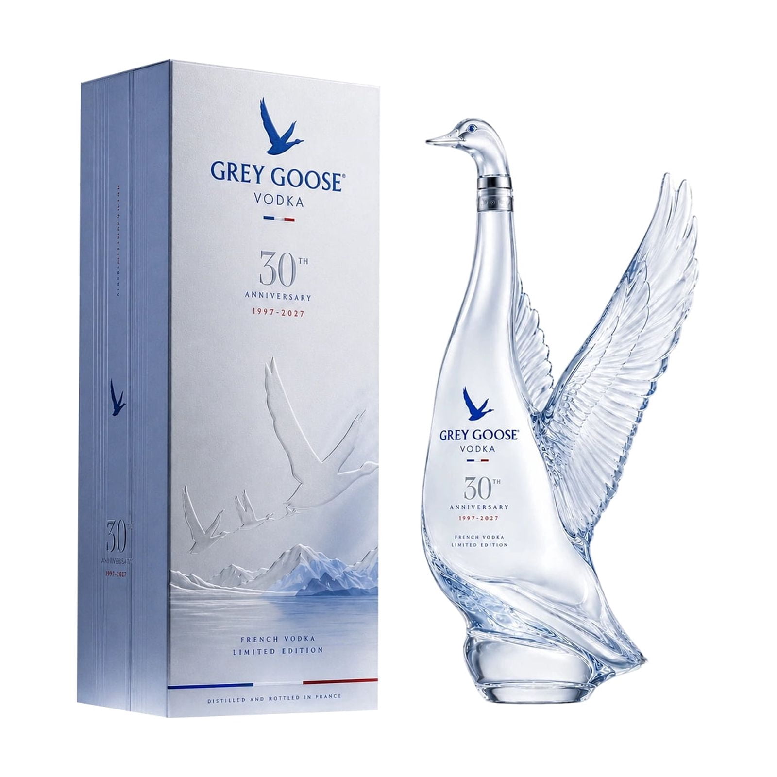 2026 New 3D Grey Goose Whisky Bottle 30th Anniversary 1996-2026, Unique ...